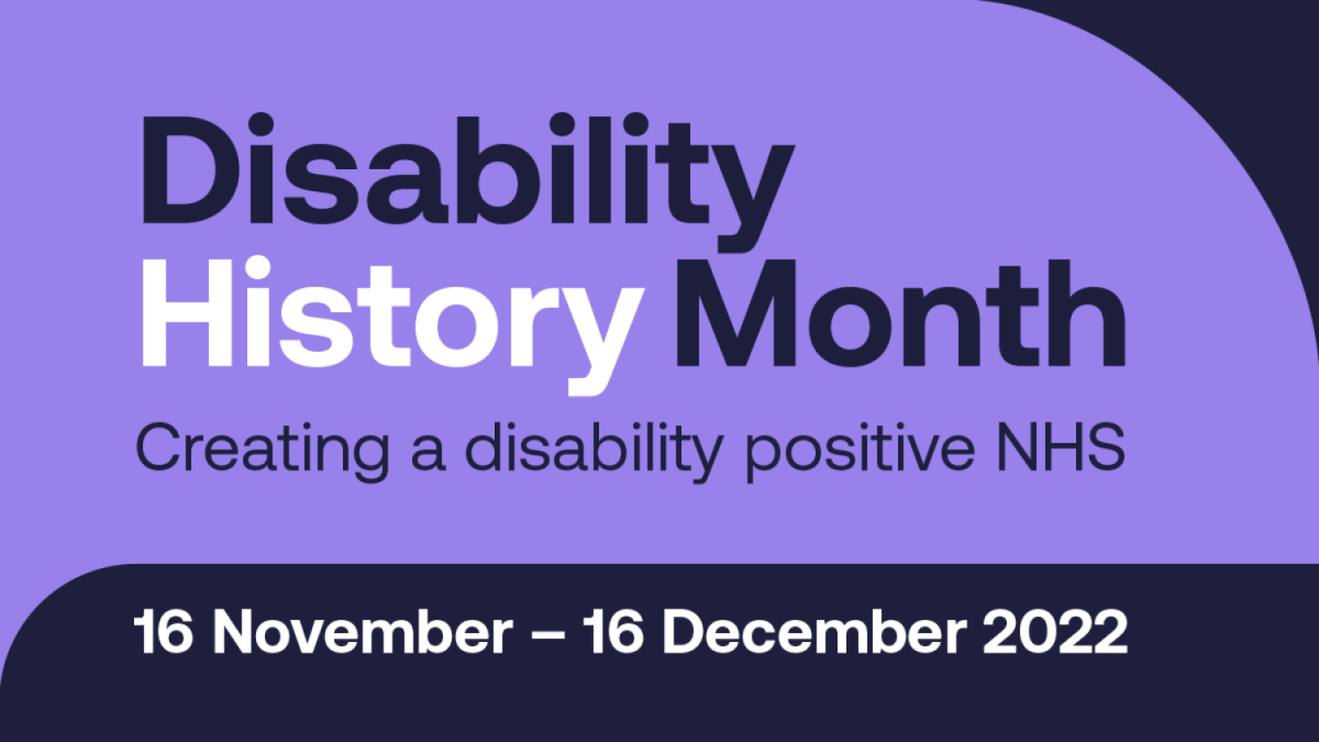 Disability History Month 2022 | NHS Confederation