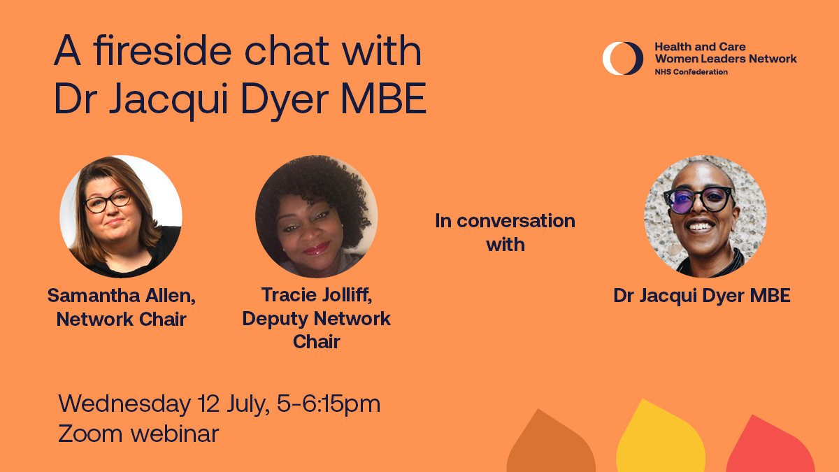 Watch: Dr Jacqui Dyer MBE on being your authentic self | NHS Confederation