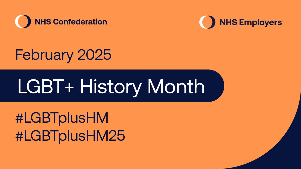 LGBT+ History Month 2025 | NHS Confederation
