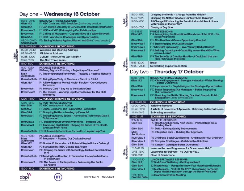 NICON 2024 | NHS Confederation